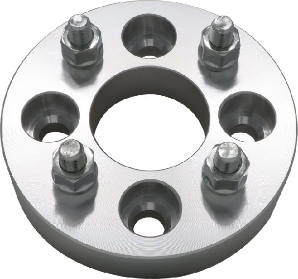2 Wheel Adapters Converts 4x100 to 4x4.5 - 1.0" Thick | Excalibur Wheel