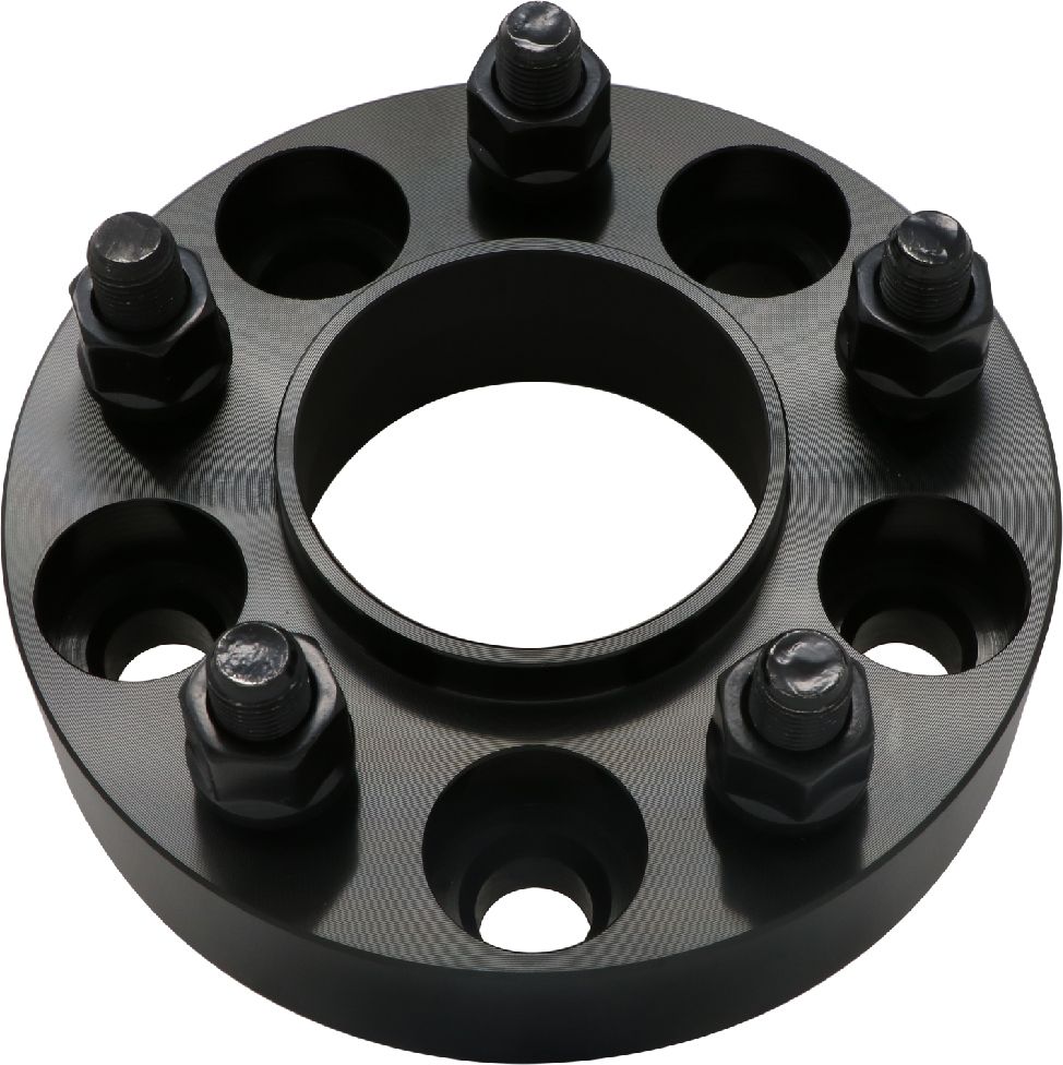 2 Wheel Adapters Converts 5x4.5 to 5x5.5 1/2-20 Studs - 1.25" Thick for ...